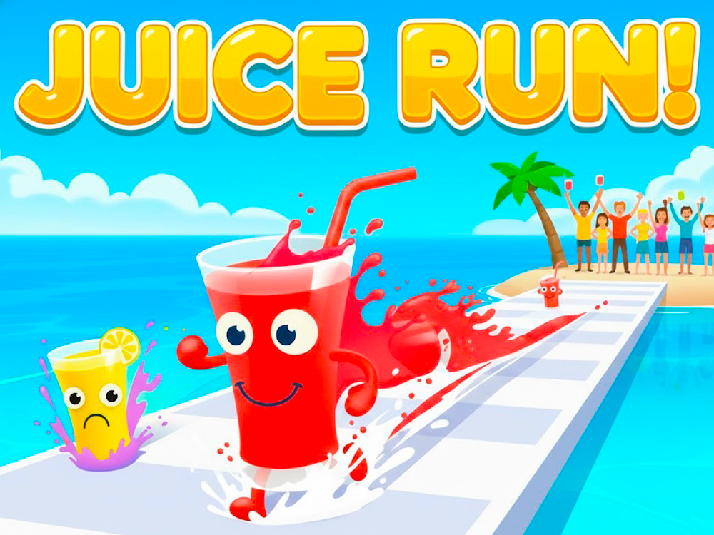 Juice Run 🕹️ ითამაშეთ ონლაინ Sgames-ზე